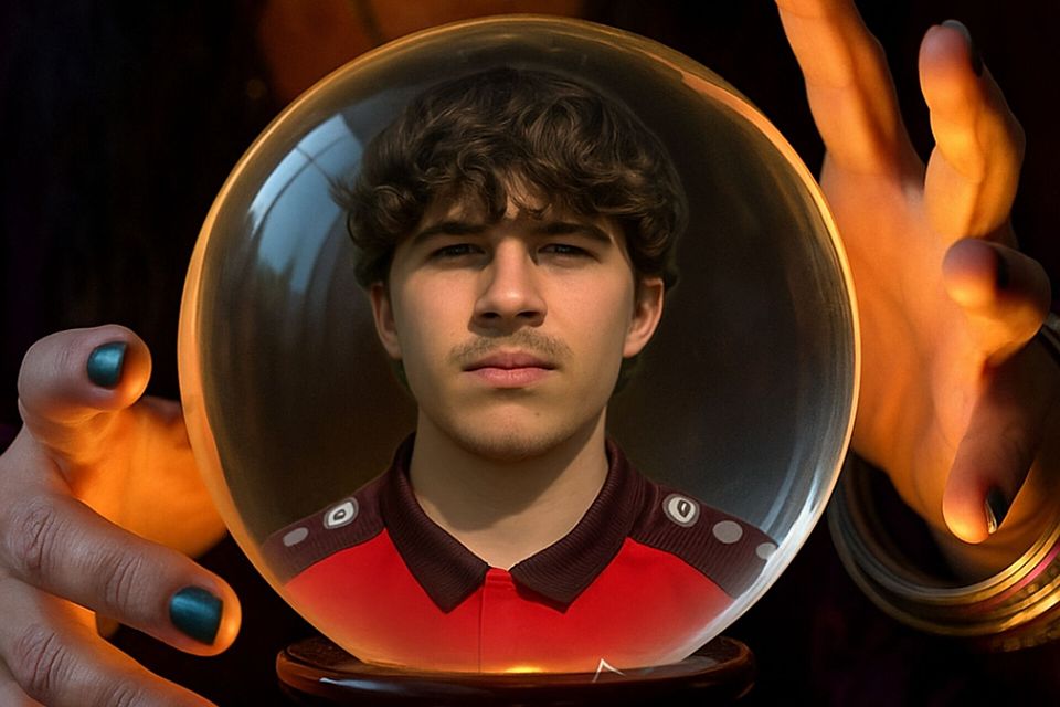 Mehr Flanken als Fakten - Luca wirft einen Blick in die Glaskugel - FuPa