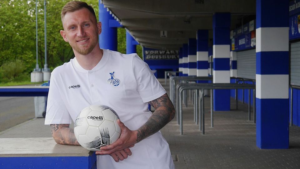 Alexander Hahn verteidigt für den MSV Duisburg - FuPa
