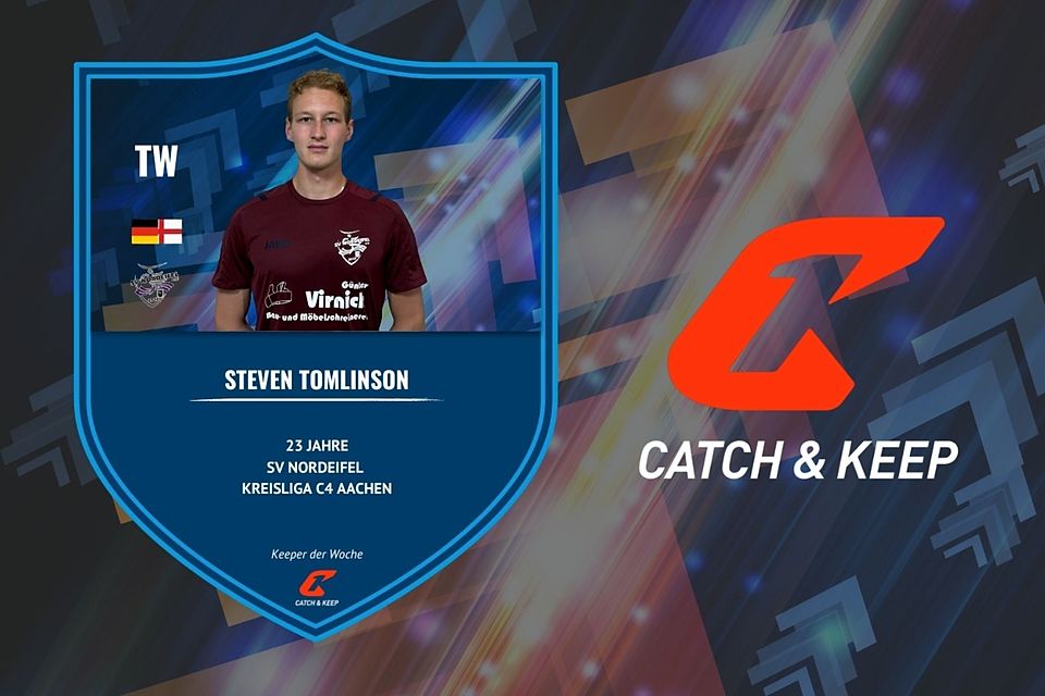 Steven Tomlinson ist Keeper der Woche - FuPa