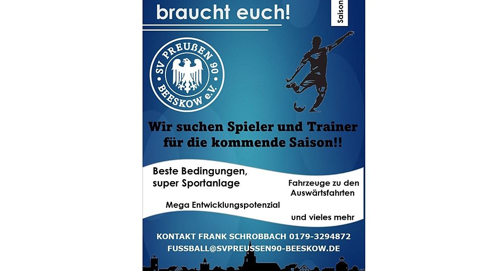 ⚽Wir suchen Herrenspieler und Trainer⚽ - FuPa