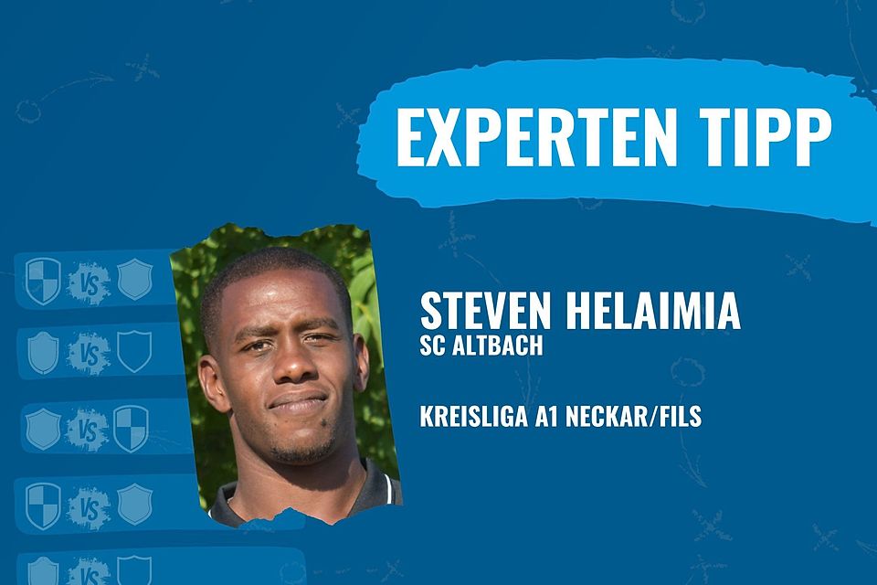 FuPa-Expertentipp mit Steven Helaimia (SC Altbach) - FuPa