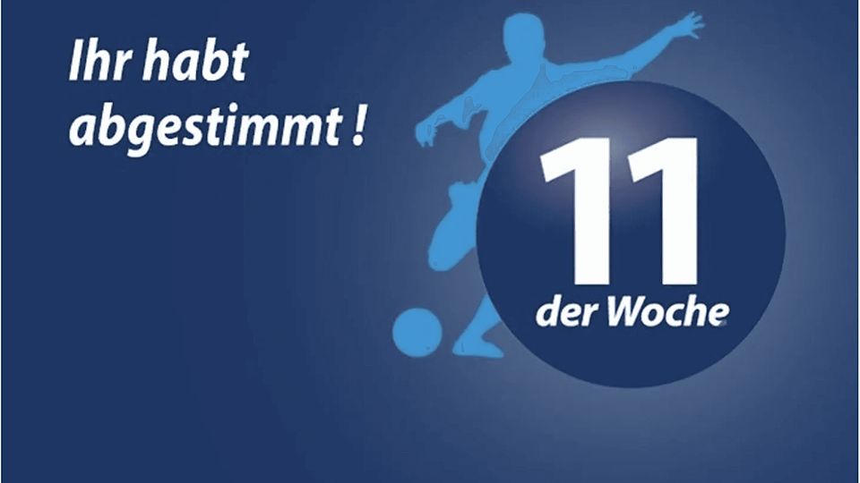 Die Elf der Woche ist online - FuPa