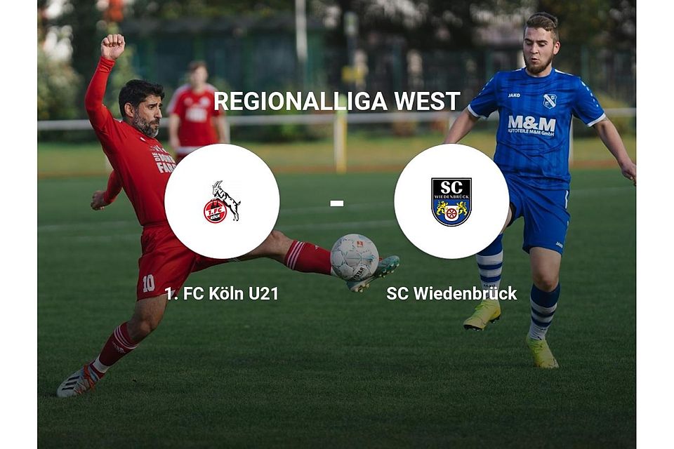 Knappes Scheitern für SC Wiedenbrück gegen 1. FC Köln U21 - FuPa