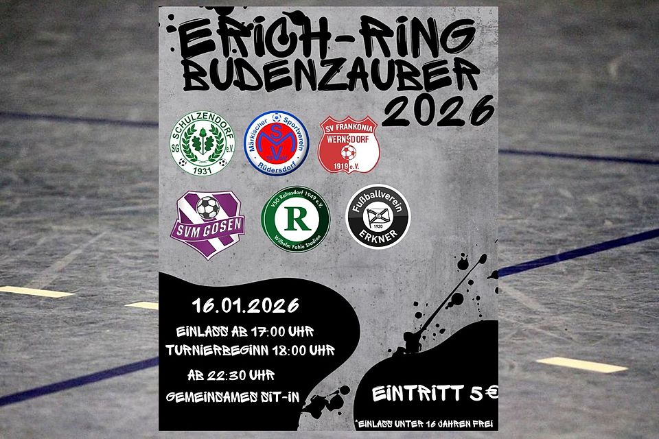 Erich-Ring-Budenzauber: Erkner belebt die Hallentradition neu - FuPa