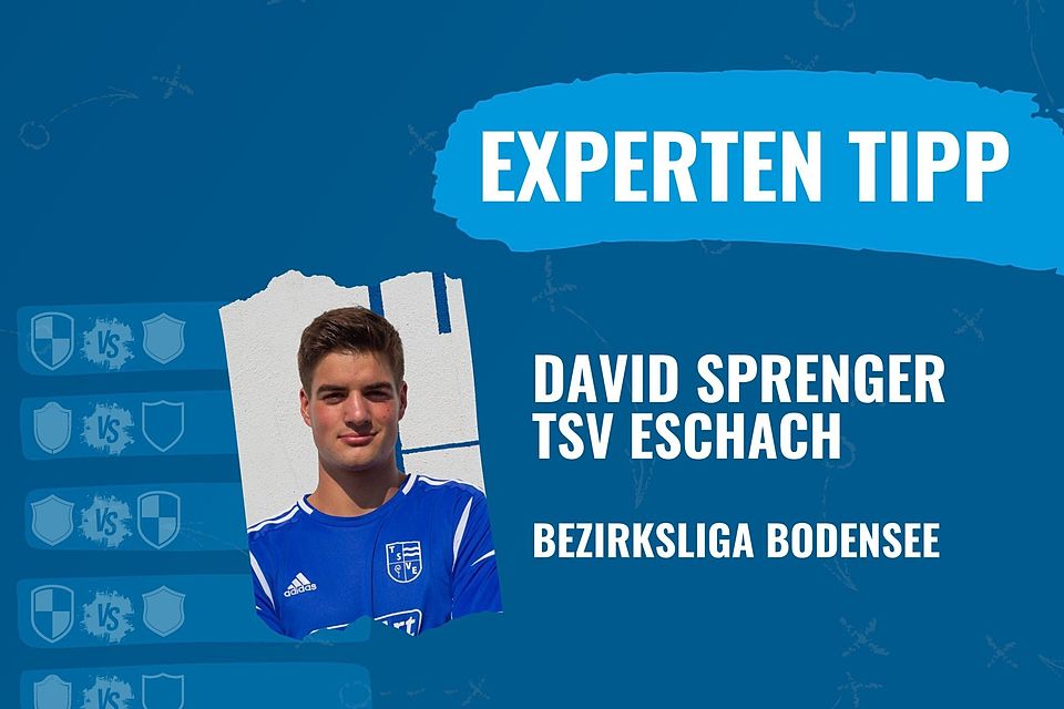FuPa-Expertentipp mit David Sprenger (TSV Eschach) - FuPa
