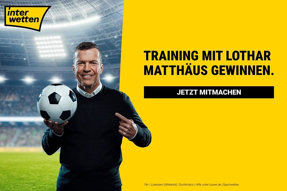 interwetten macht´s möglich: Eure Trainingseinheit mit Lothar Matthäus - FuPa