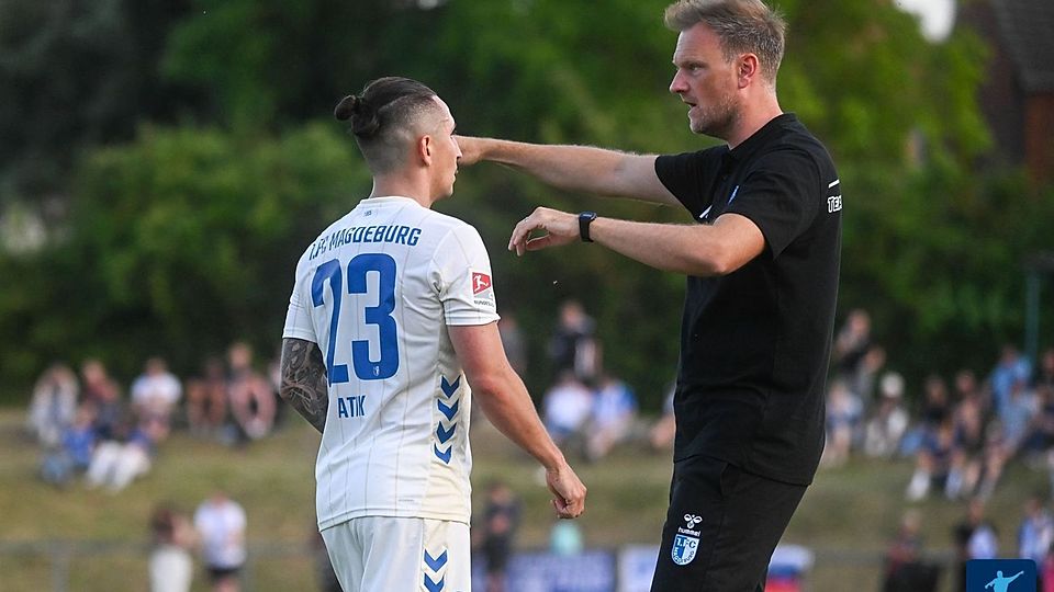 In der großen Bilderstrecke: Der Test des 1. FC Magdeburg in Burg - FuPa