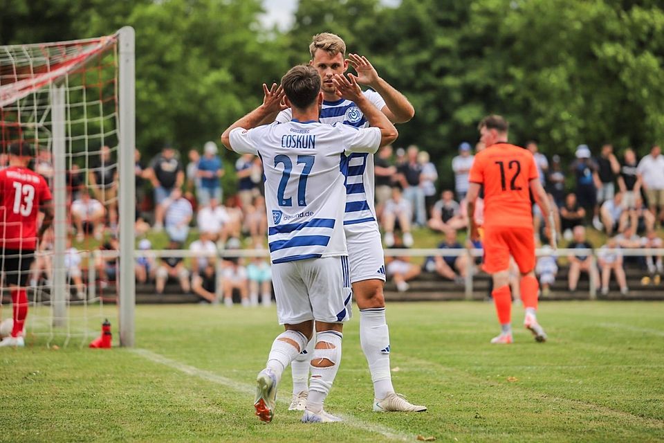 MSV Duisburg präsentiert sich schon früh in Torlaune - FuPa