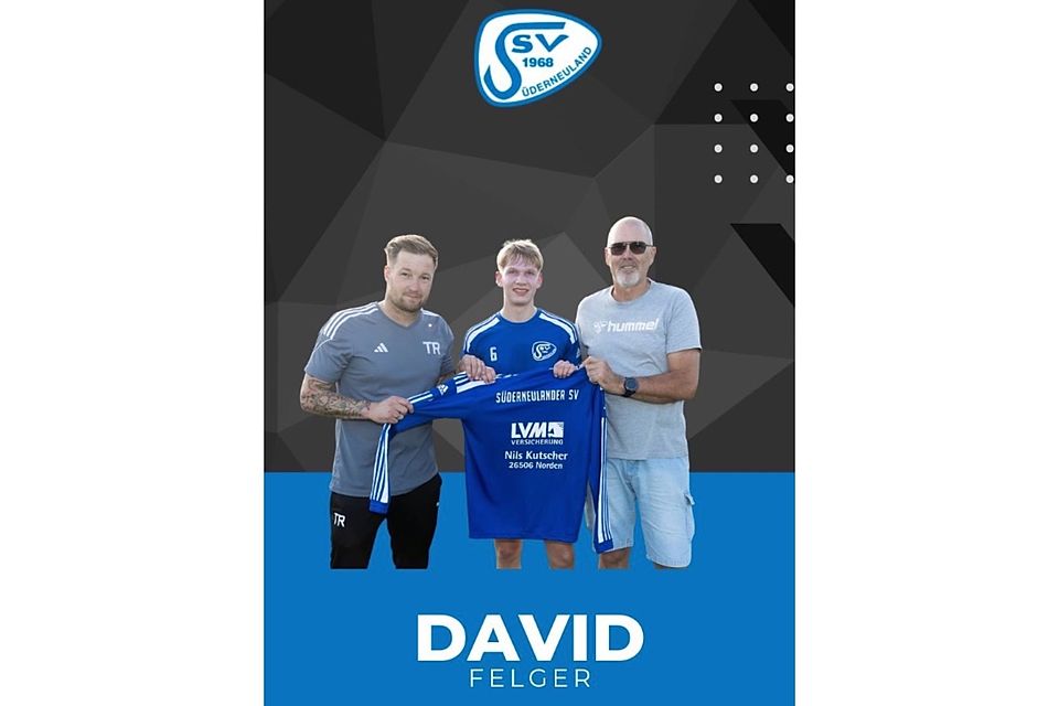 Nächstes Eigengewächs – David Felger rückt in den Kader der Herren - FuPa