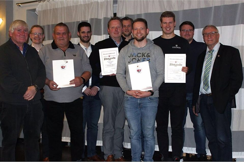 Christian Albers, Florian Buß und Martin Kock Schiedsrichter des Jahre ...