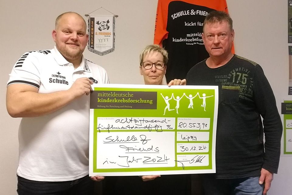 Rekordjahr für Schulle & Friends: "Überragende Spendenbereitschaft" - FuPa