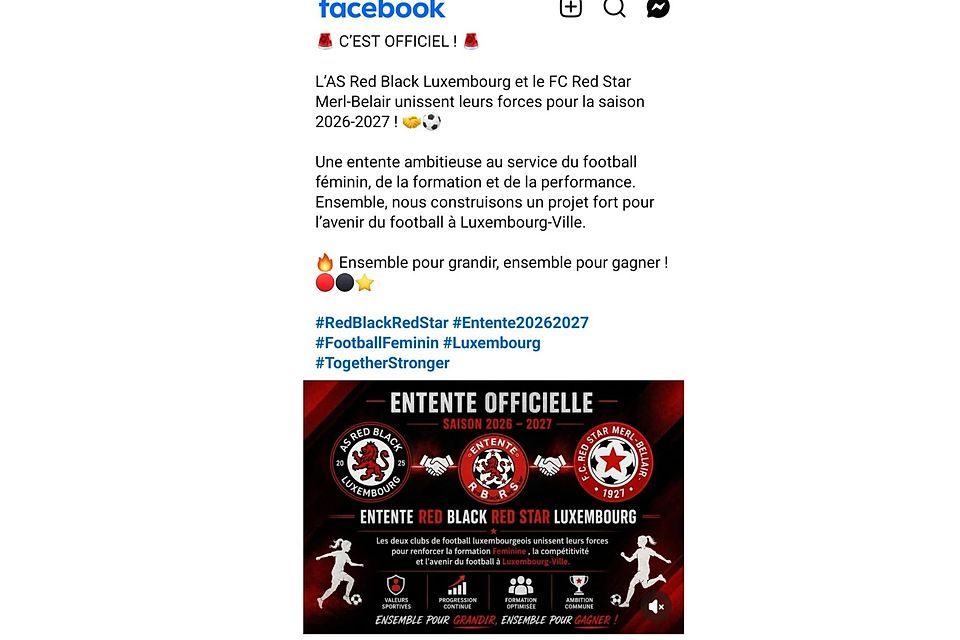 Neue Entente bei den Frauen: Red Black tut sich mit Red Star zusammen ...